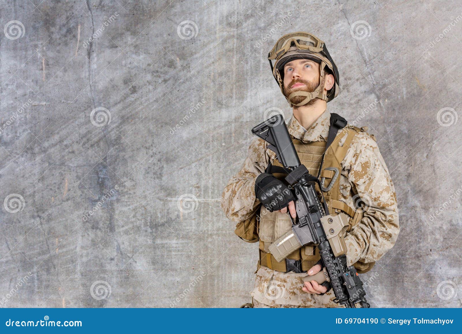 Modern soldier stock photo. Image of airsoft, protective - 69704190
