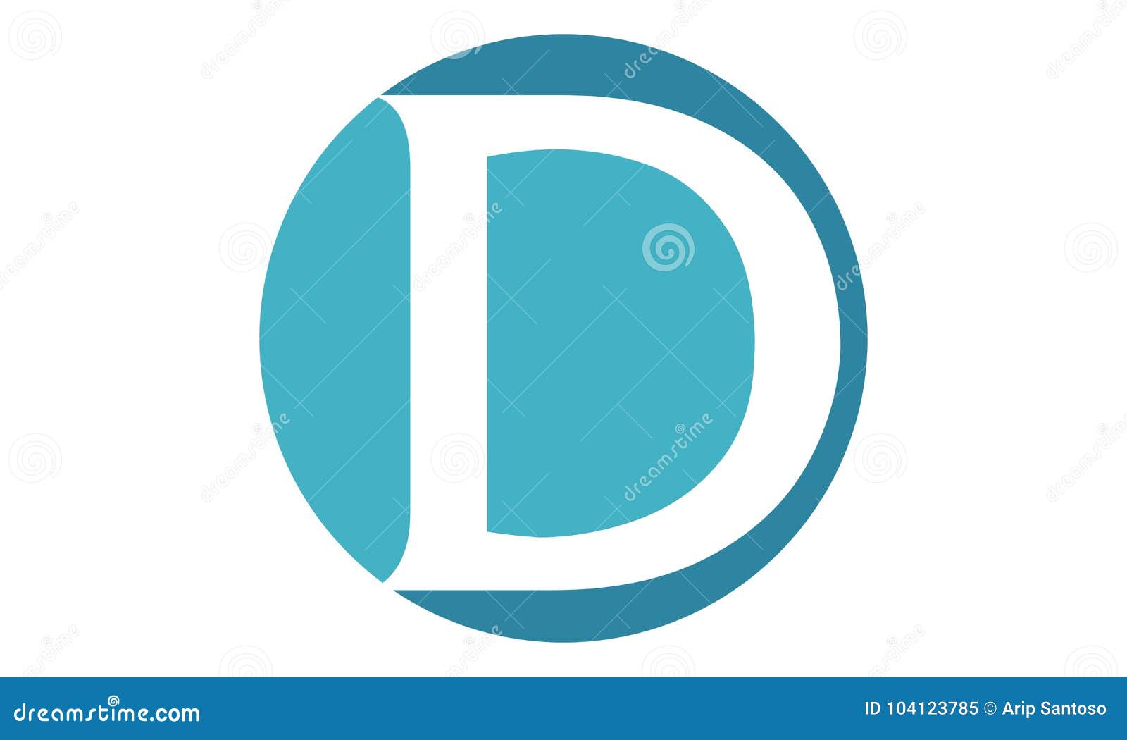 Modern Solution Letter D stock vector. Illustration of connecting ...