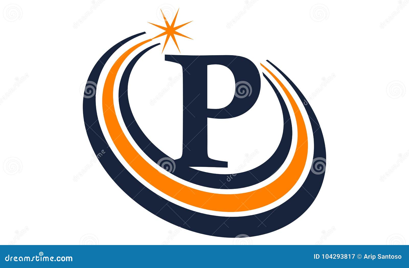 Modern Solution Letter P stock vector. Illustration of investment ...