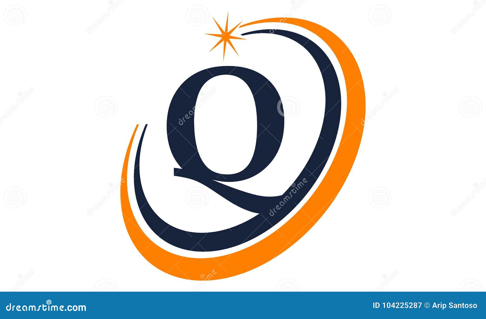 Modern Solution Letter Q stock vector. Illustration of finance - 104225287