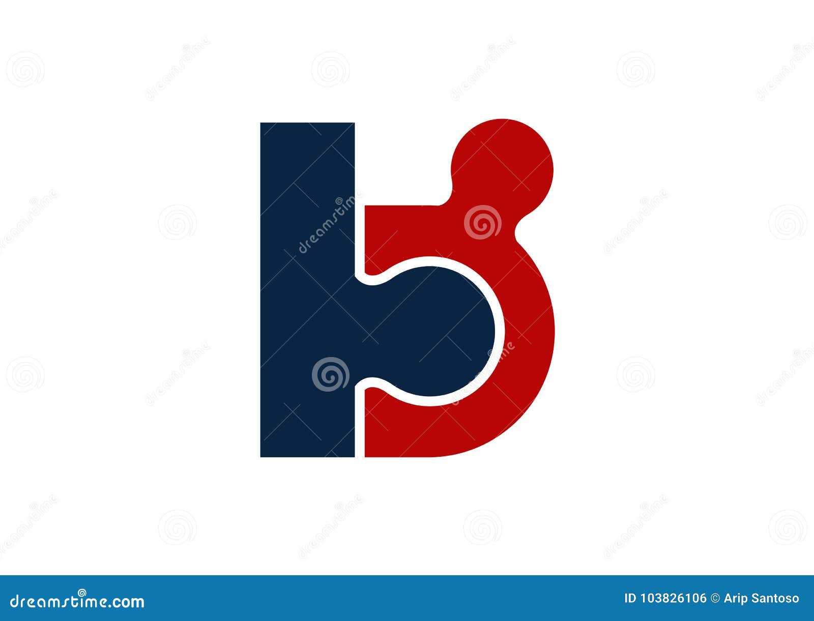 Modern Solutions Letter B stock vector. Illustration of isolated ...