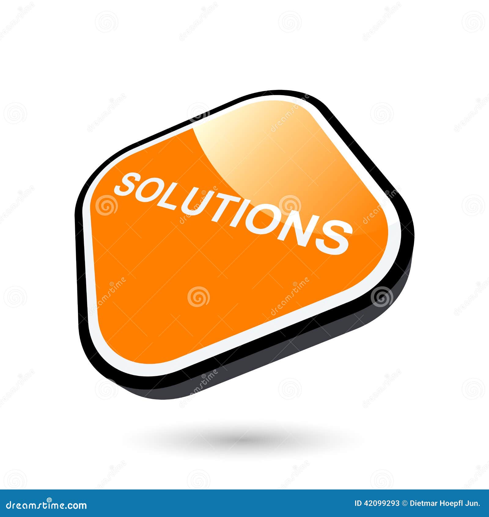 Modern solutions sign stock vector. Illustration of business - 42099293