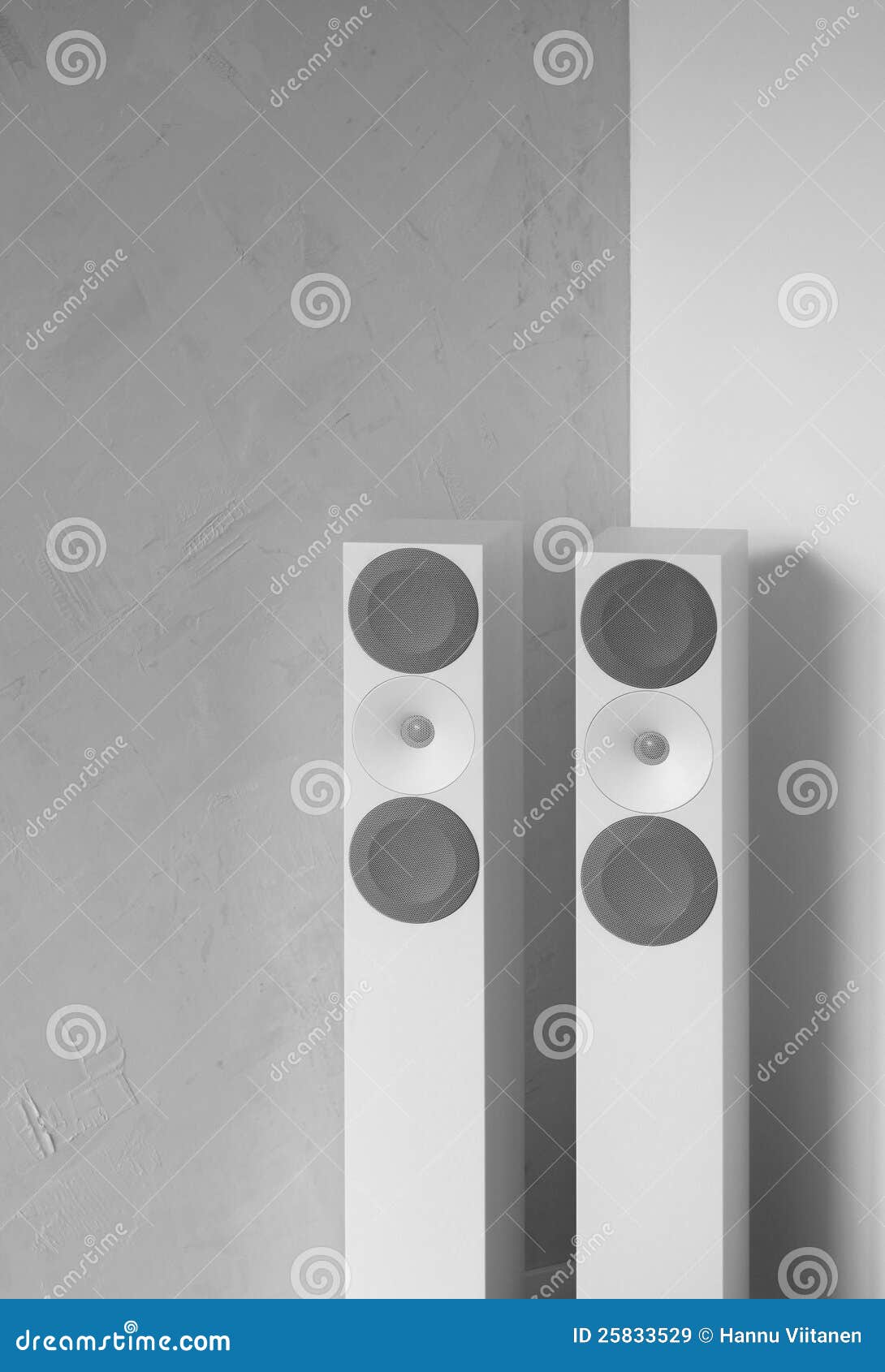 Modern Sound System Speakers Stock Image - Image of acoustic, design ...