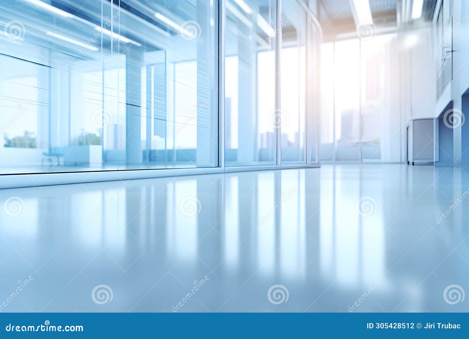 Modern Spacious Office Lobby with Open Space Nice Welcoming Space Stock ...