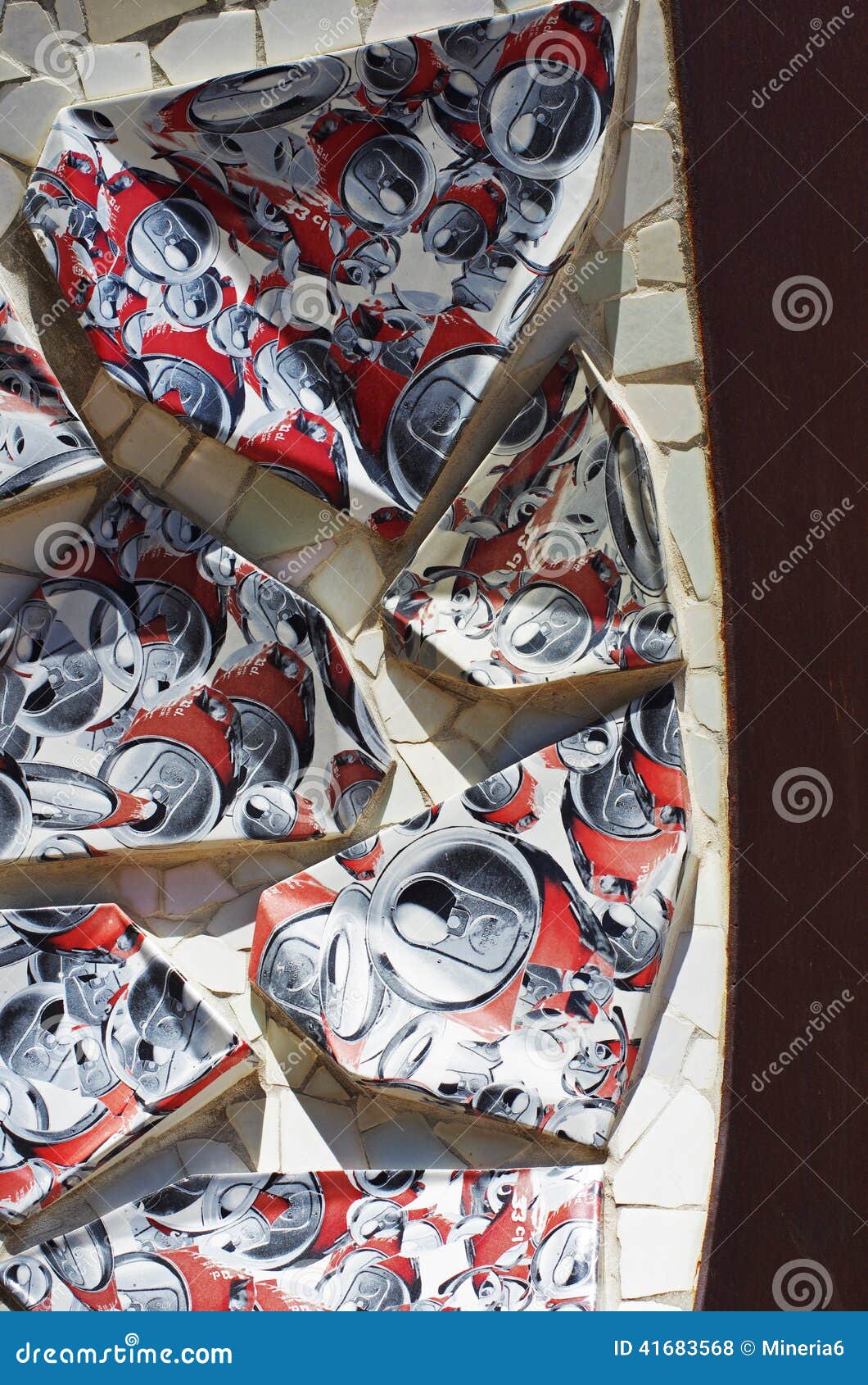 Modern spanish mosaics stock photo. Image of bench, ceramics - 41683568