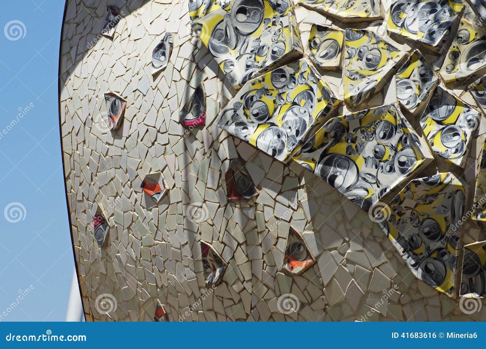 Modern spanish mosaics stock photo. Image of catalan - 41683616