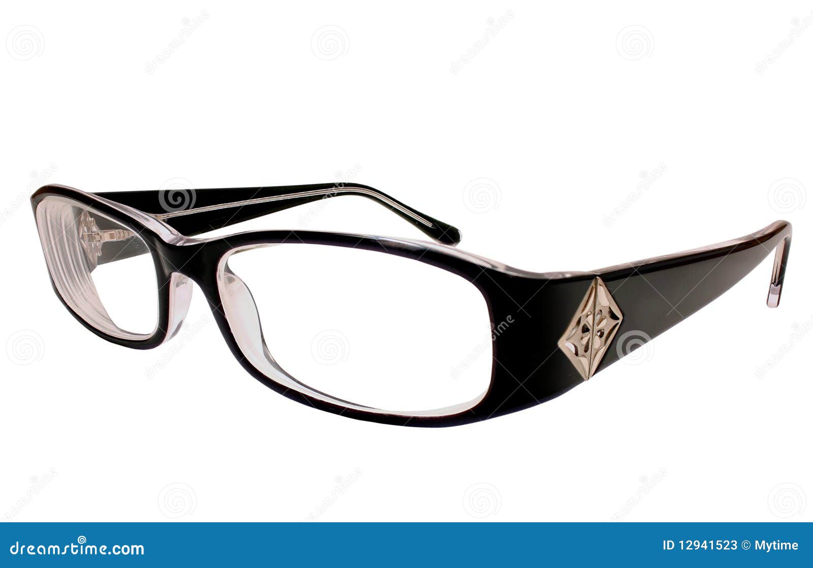 Modern spectacles stock image. Image of eyeglasses, optics - 12941523