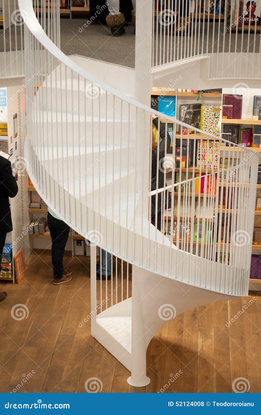 Modern spiral stairs editorial stock photo. Image of proportion - 52124008