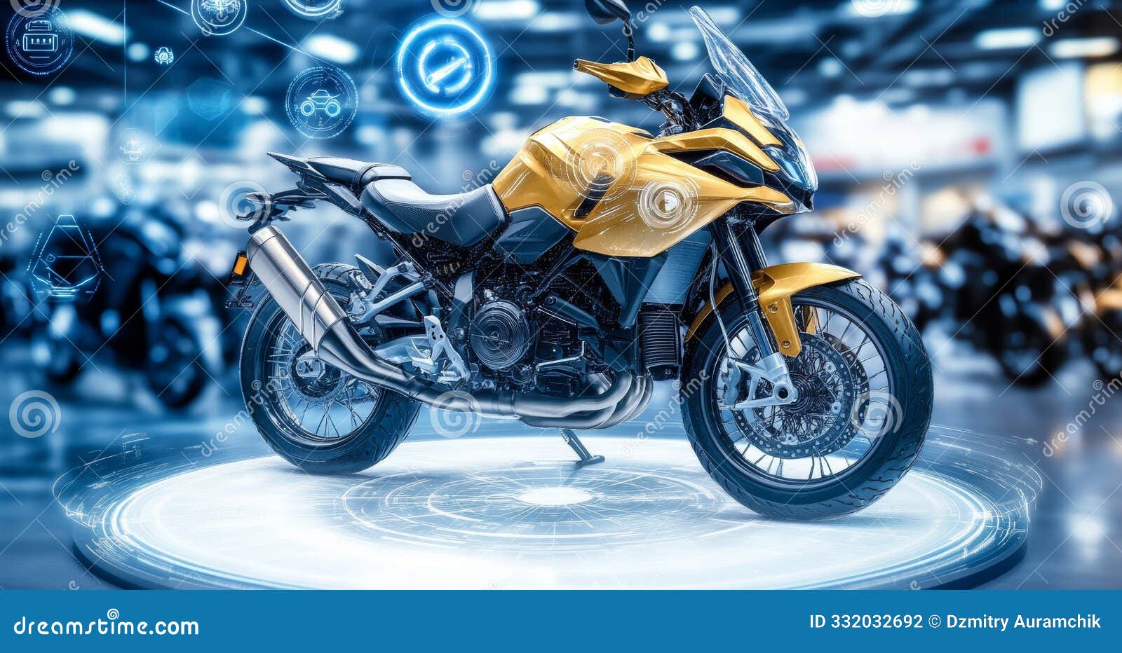 A Modern Sports Motorcycle with Details of Its Technology User ...