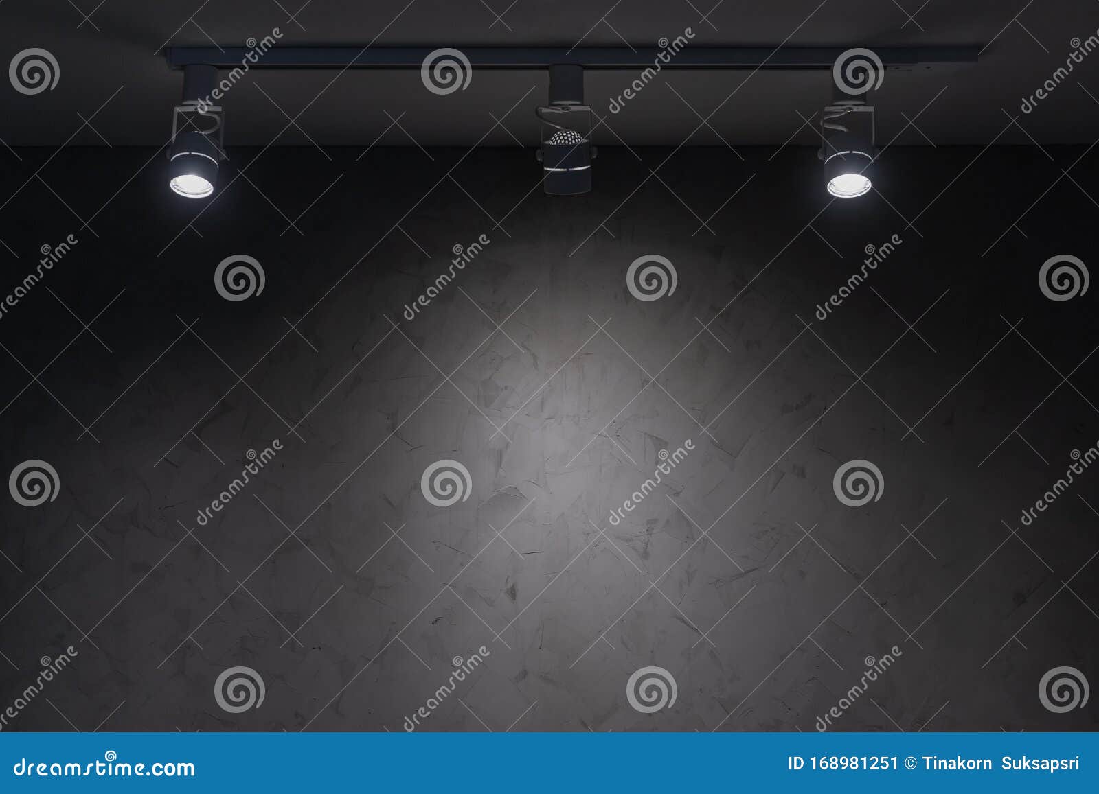 Modern Spotlight Ceiling Lamp Interior Lighting Bulb Shine Light on the ...