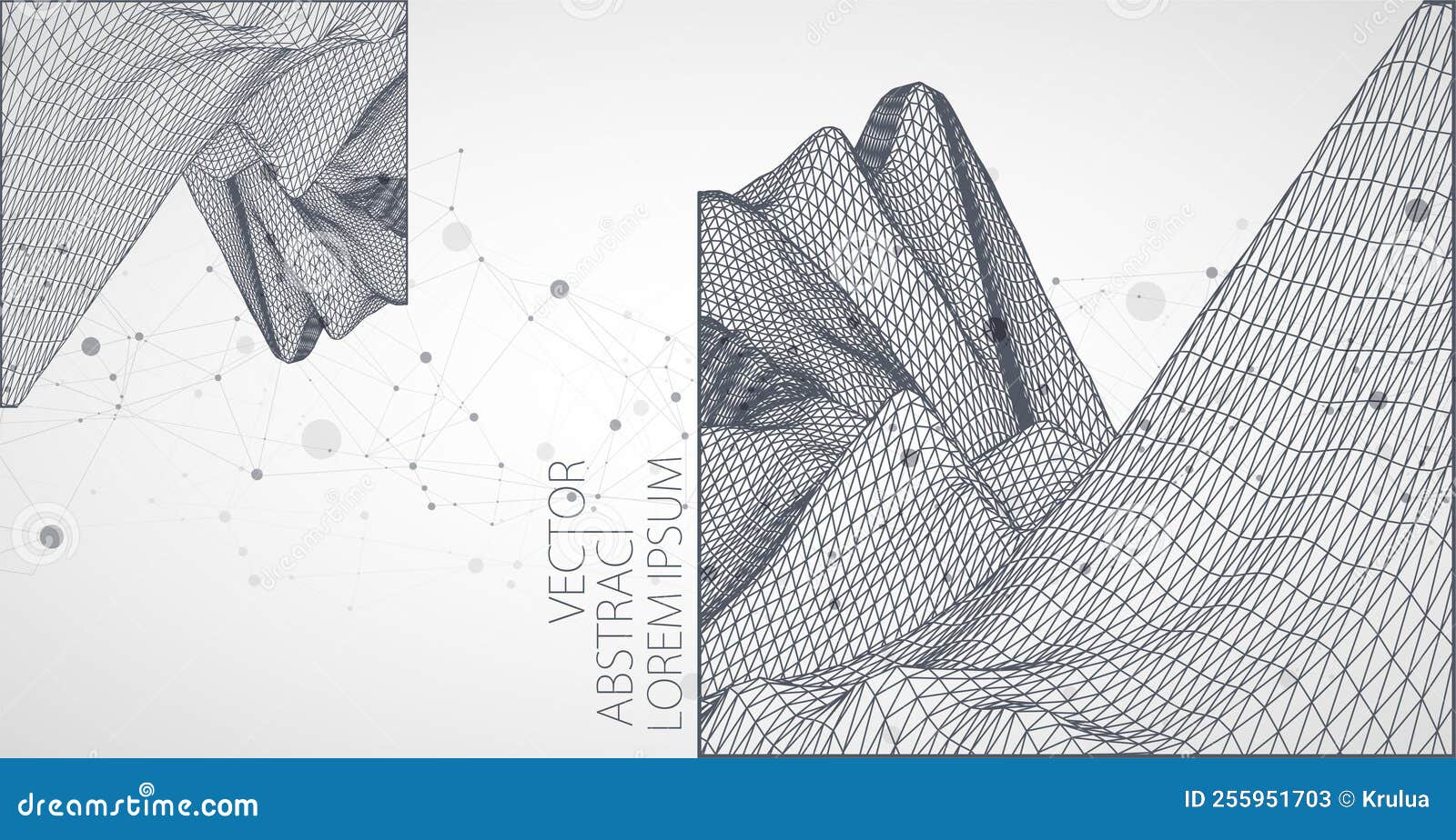 Modern Square Science or Technology Elements. Trendy Abstract ...