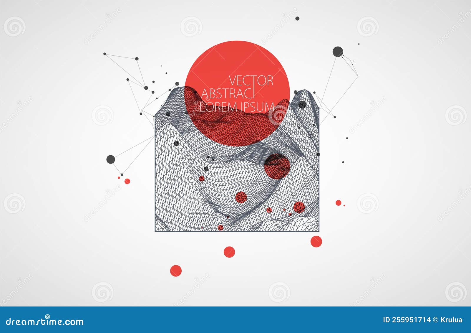 Modern Square Science or Technology Elements. Trendy Abstract ...