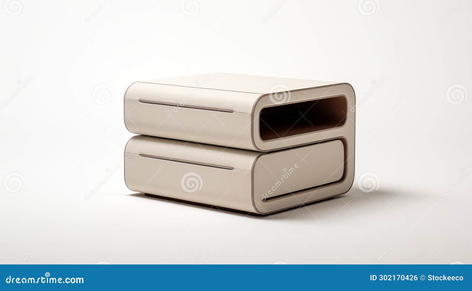 Modern Square White Tables with Zaha Hadid Style and Machine Age ...