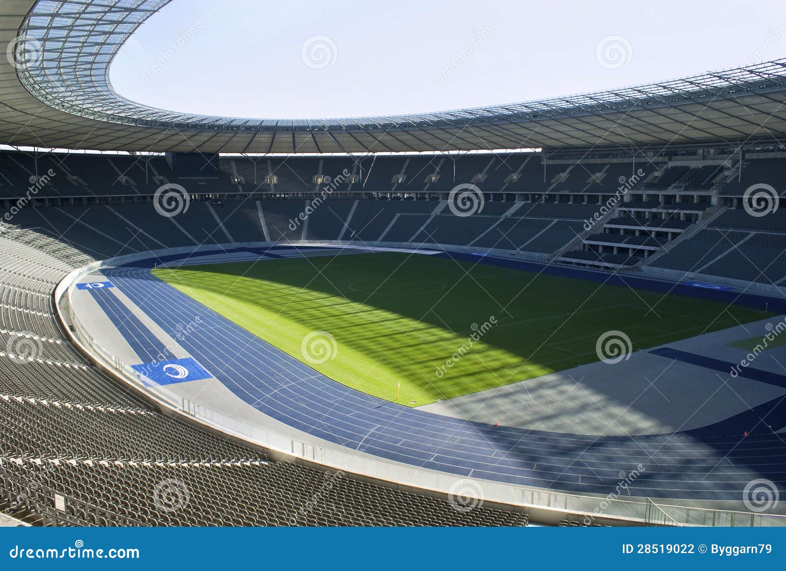 Modern Stadium Building Architecture Royalty-Free Stock Photography ...