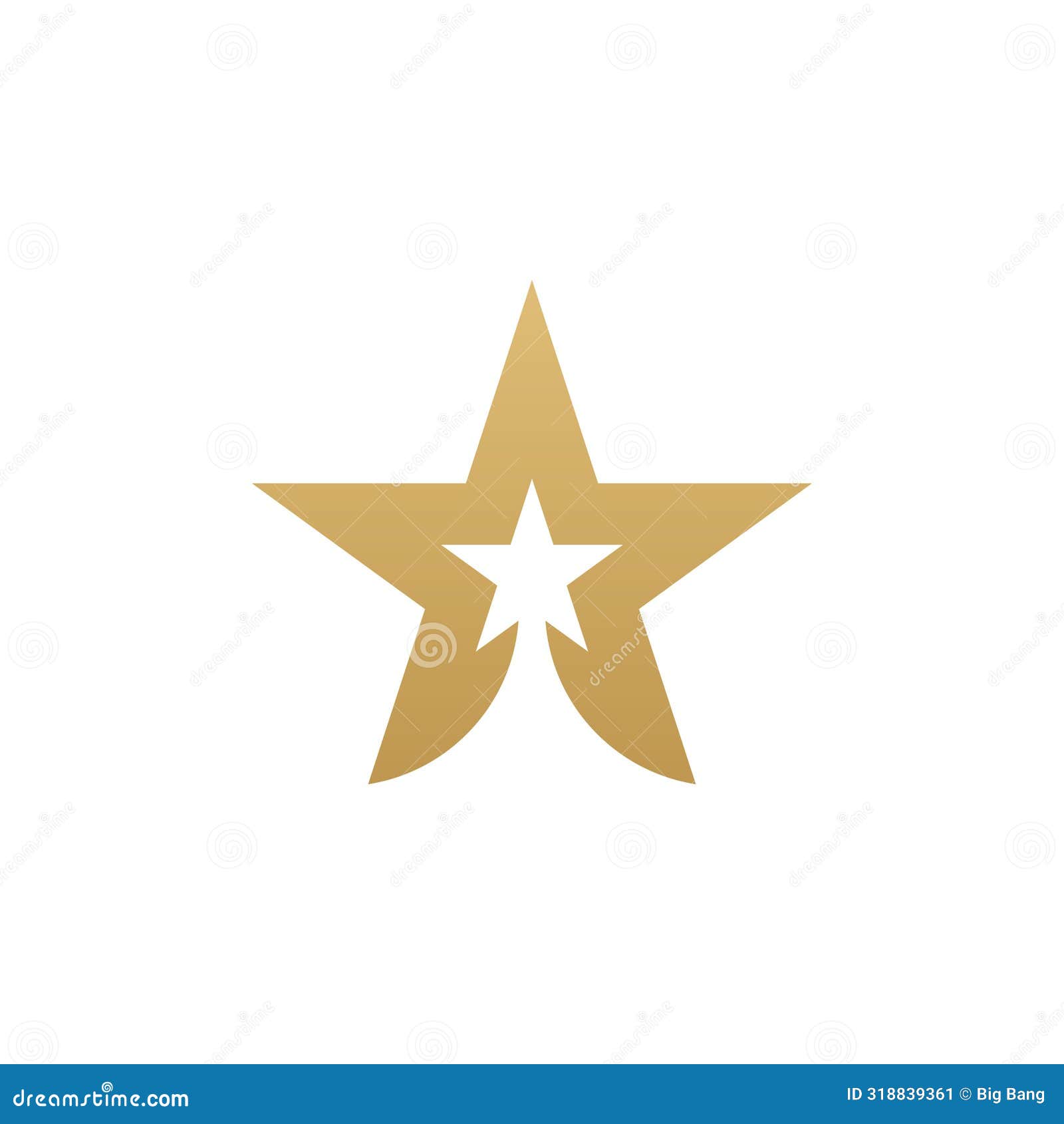 Modern Stars Logo Design Vector Concept Stock Vector - Illustration of ...
