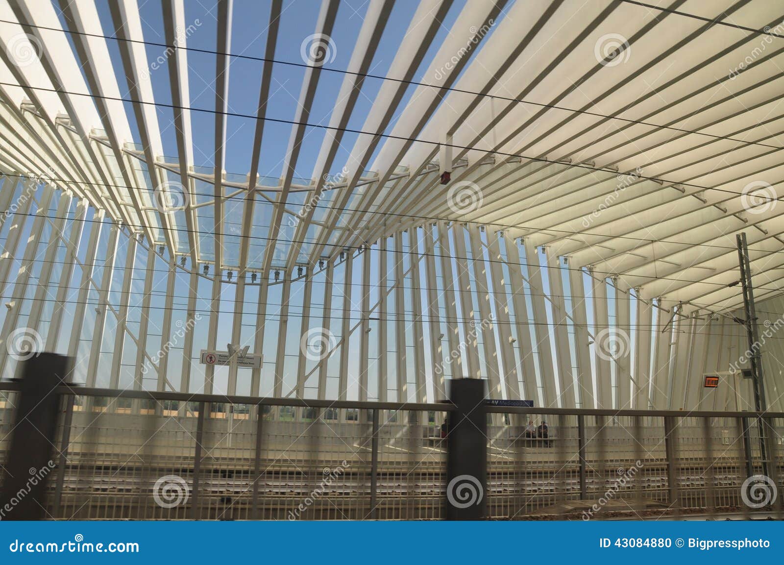 Architecture Curve Modern Building Glass Metal Structure Royalty-Free ...