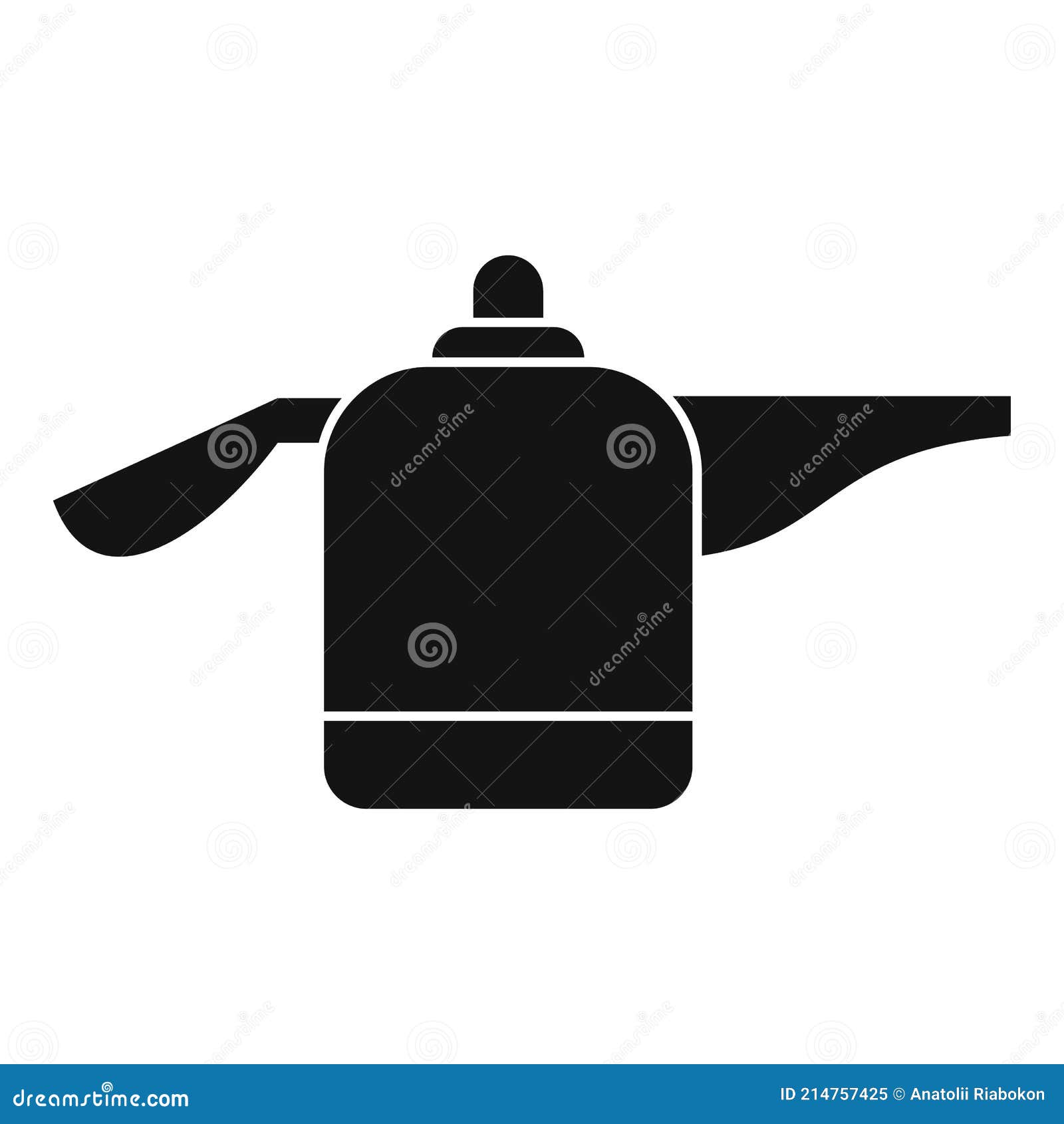 Modern Steam Cleaner Icon, Simple Style Stock Vector - Illustration of ...