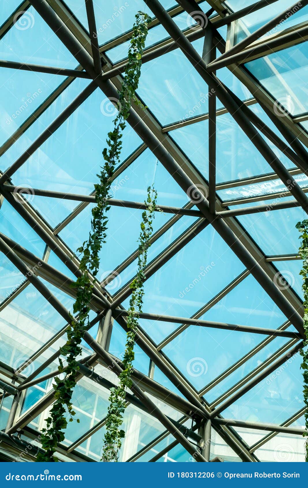 Modern Steel and Glass Structure Stock Photo - Image of exterior ...