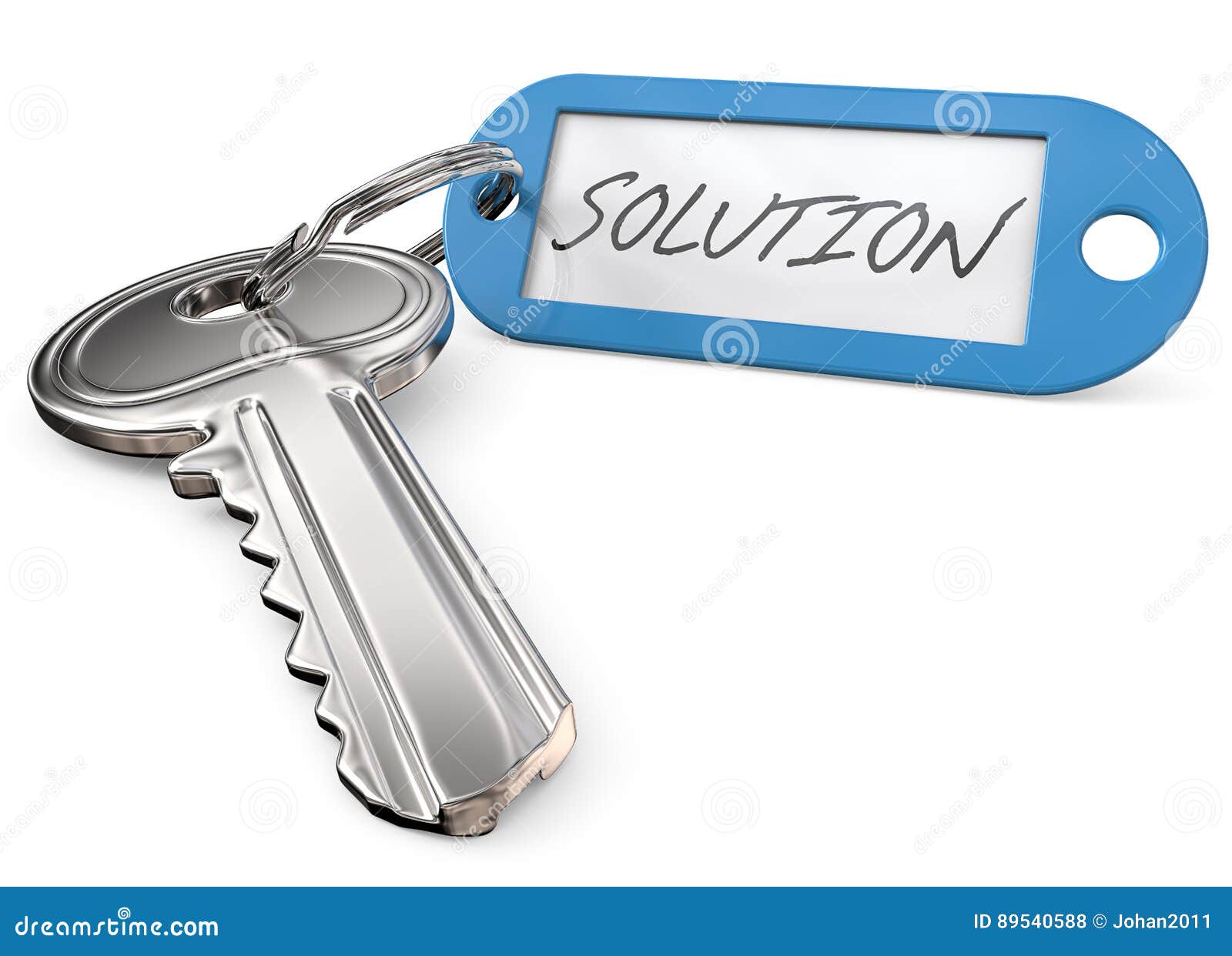 Key to Solution. stock illustration. Illustration of finance - 89540588