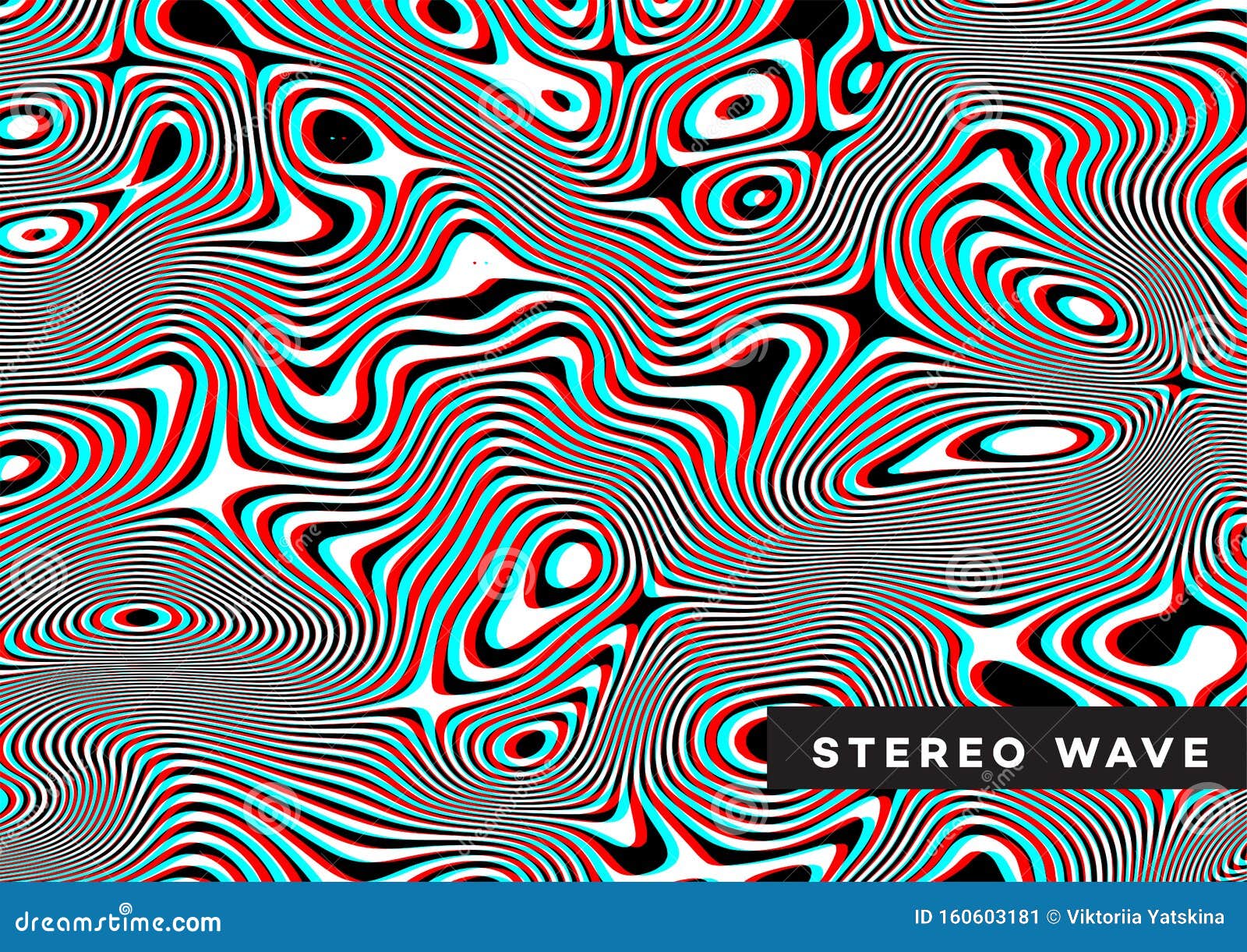 Modern Stereo Background. Abstract Geometric Background Design. Sound ...