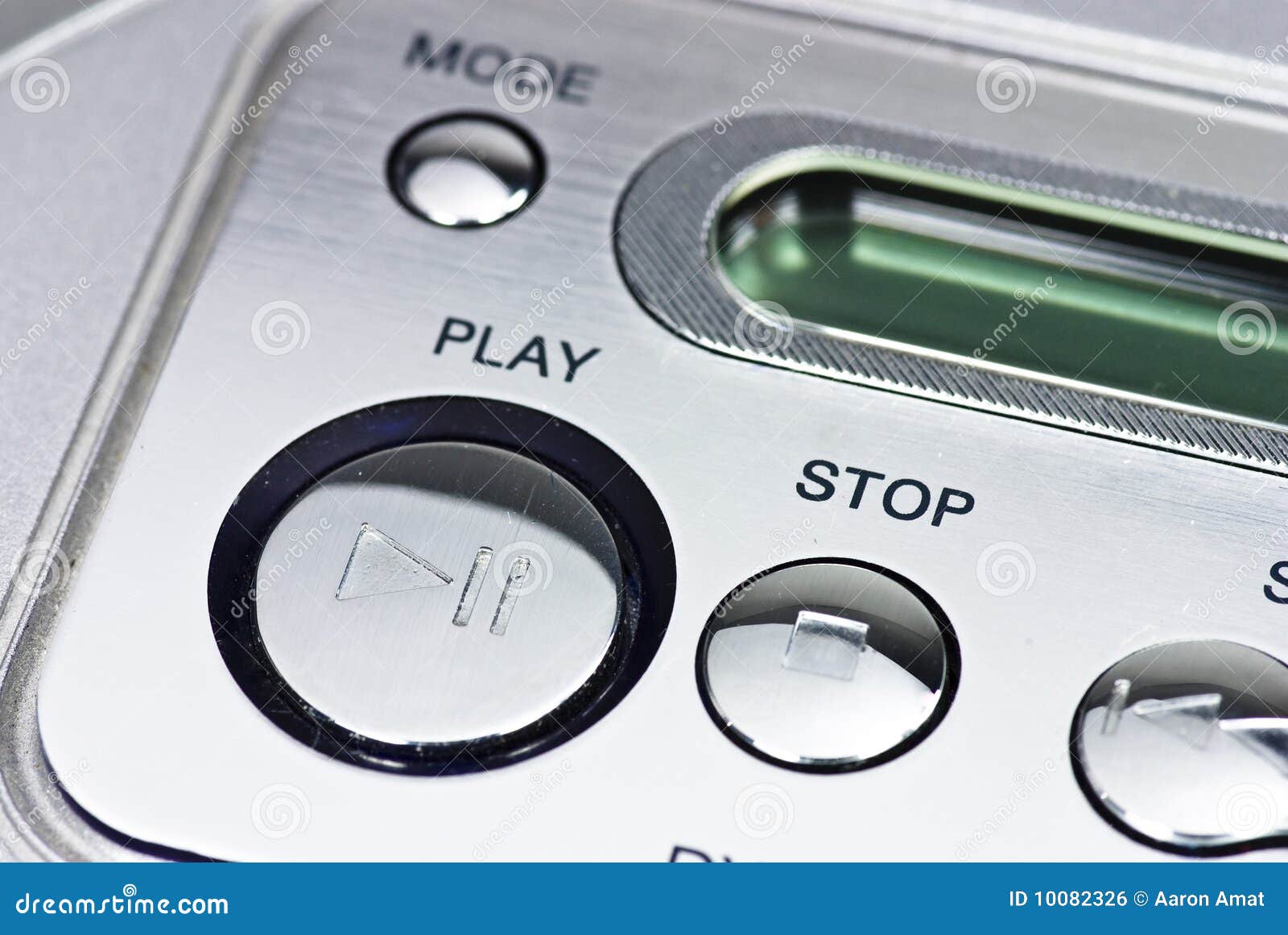 Modern Stereo System Buttons Stock Photo - Image of abstract ...