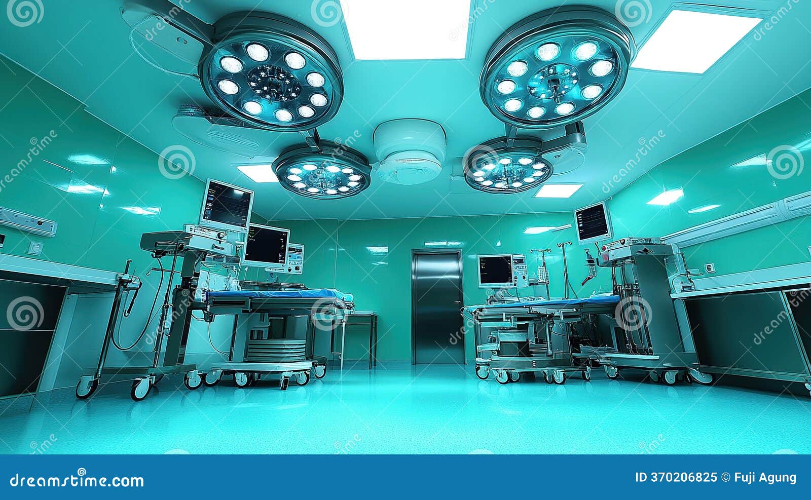 Sterile Operating Room Setup For Ureteroscopy Royalty-Free Stock Photo ...