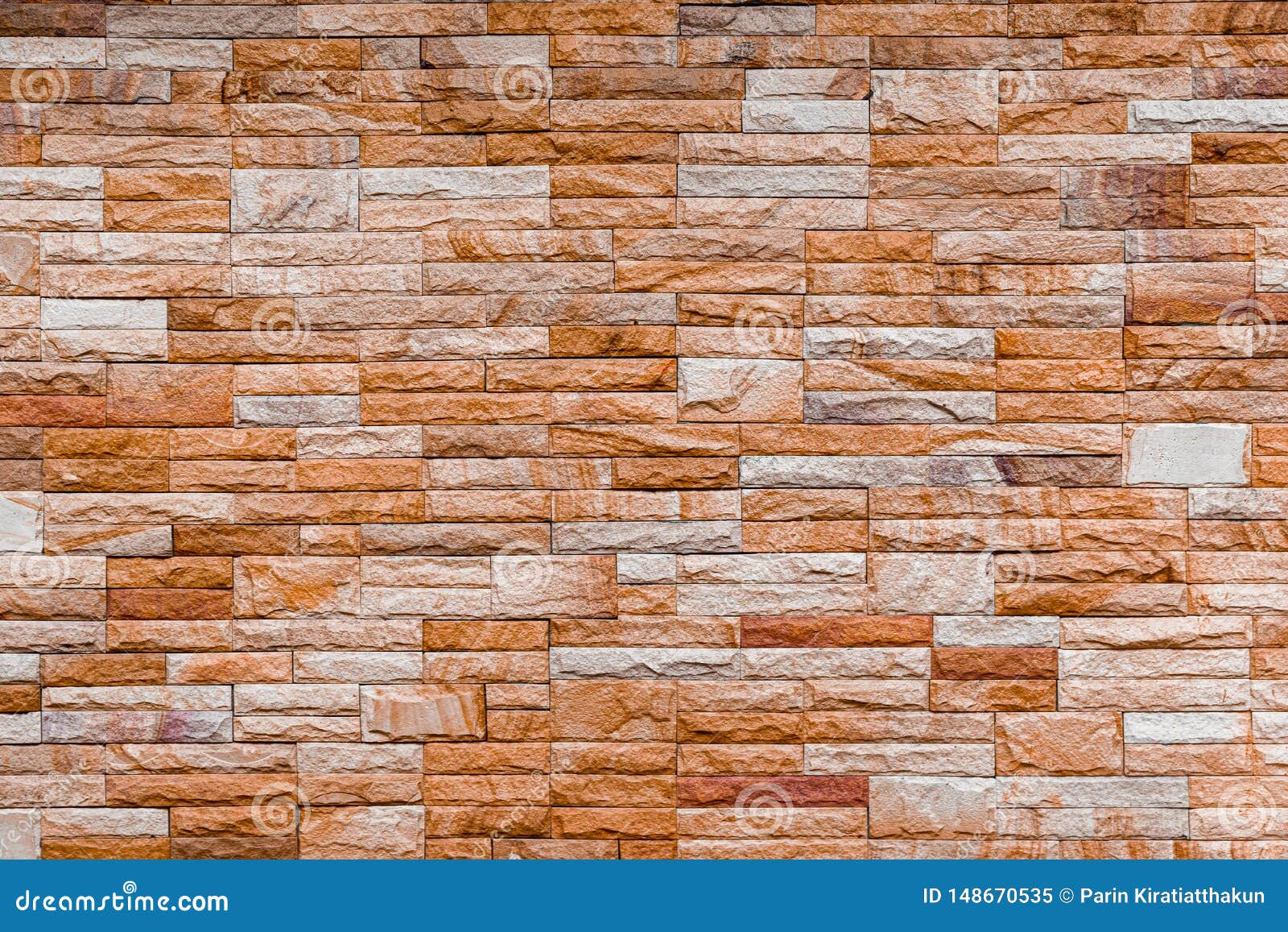 Modern Stone Brick Wall Background Stock Image - Image of decorative ...