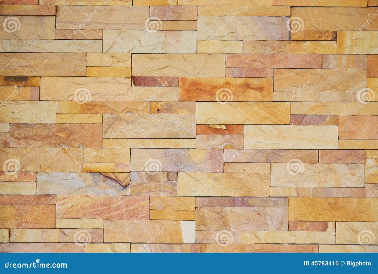 Modern Stone Brick Wall Background. Stone Texture. Stock Photo - Image ...
