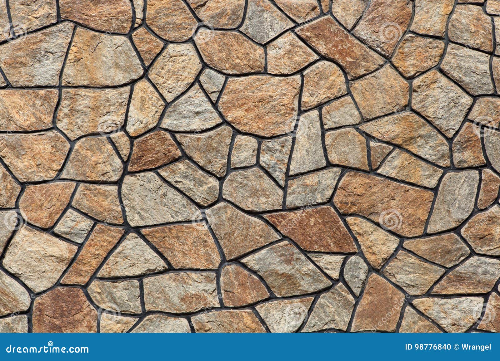 Modern stone masonry. stock photo. Image of architectural - 98776840