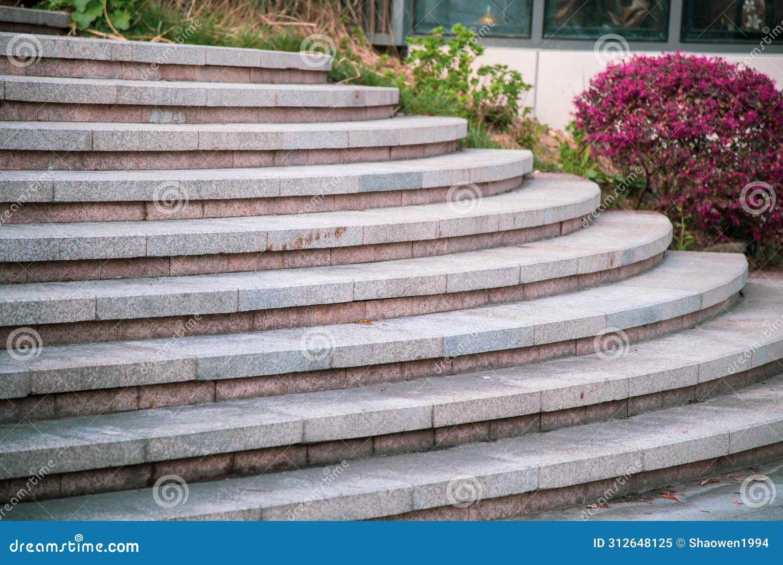 Modern Step Stairs.Architecture Stock Image - Image of closeup, stone ...