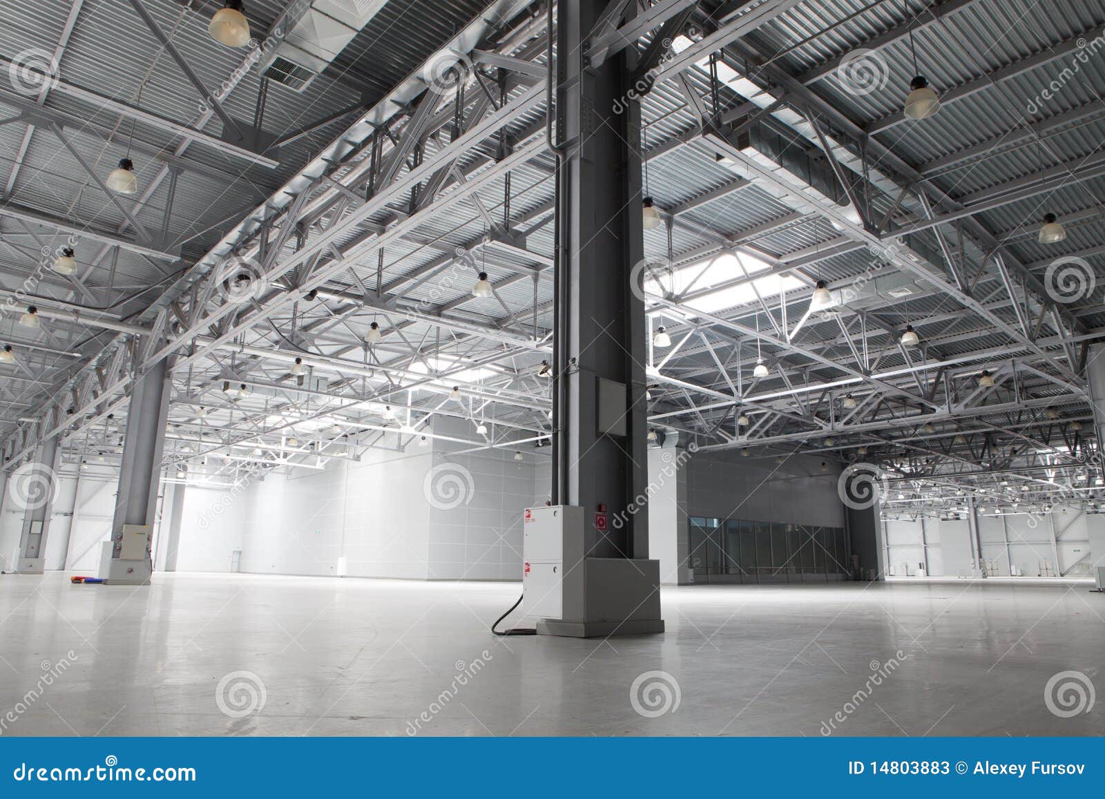 Modern storehouse stock image. Image of interior, concept - 14803883