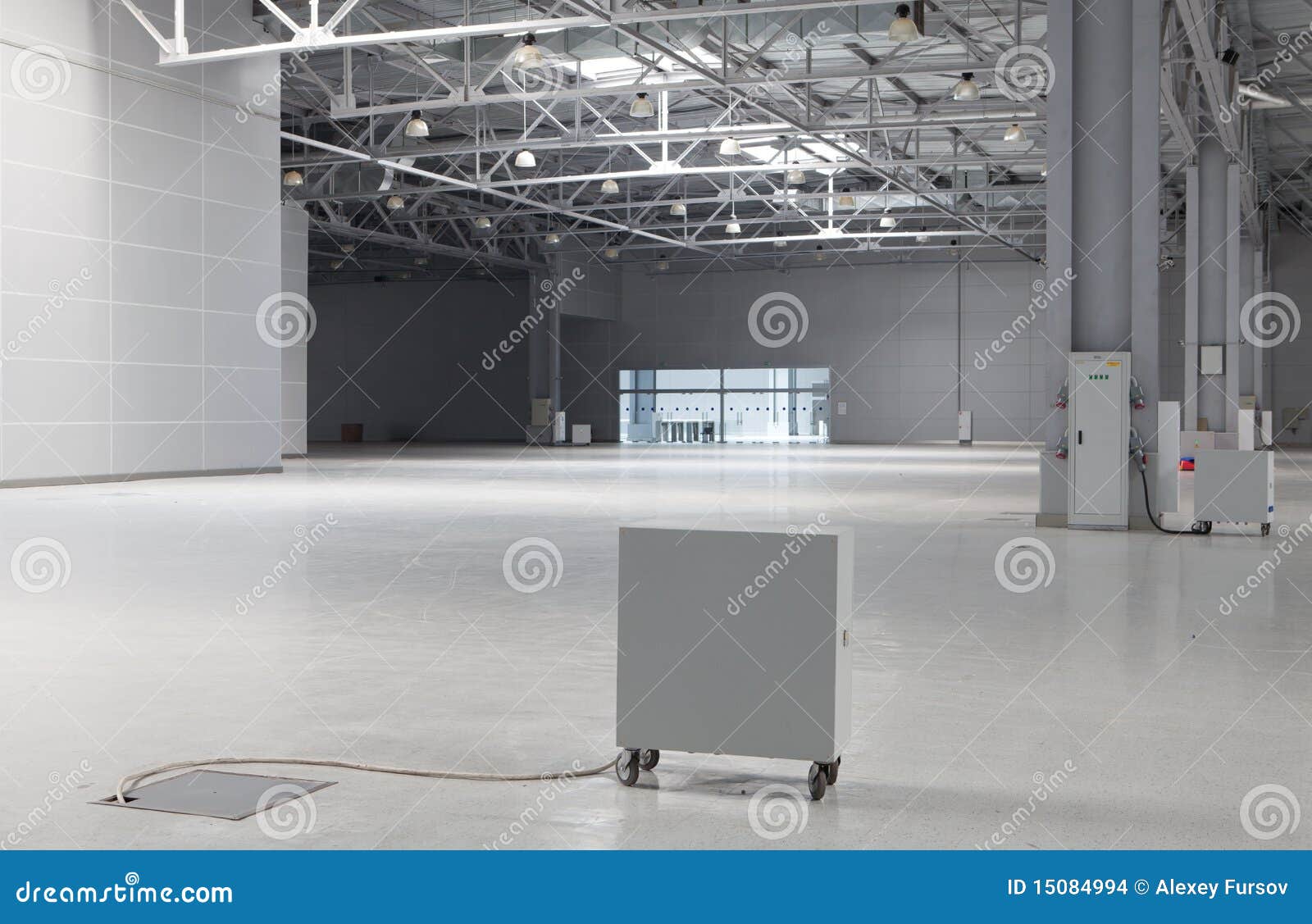 Modern storehouse stock photo. Image of building, floor - 15084994