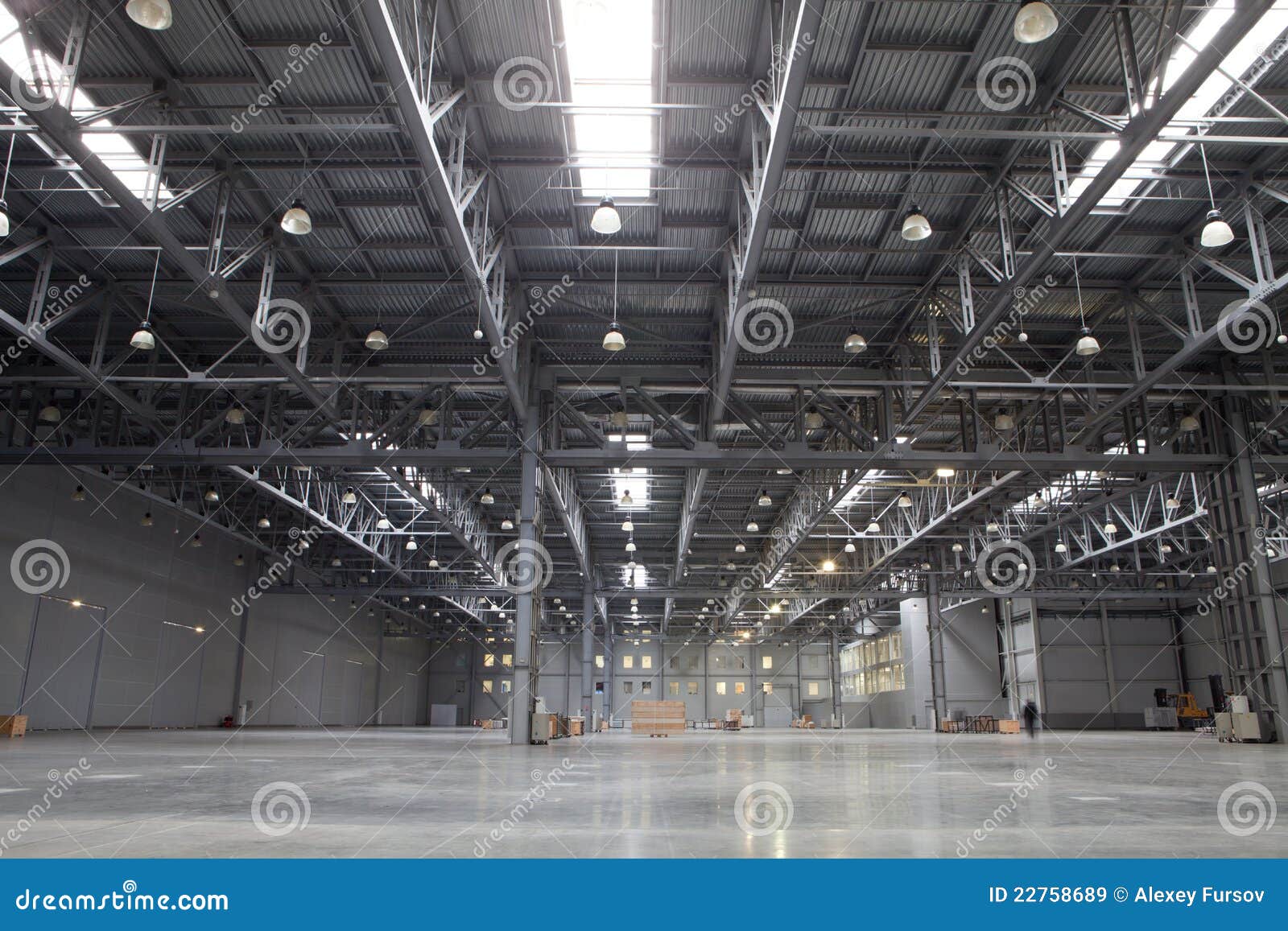 Modern storehouse stock image. Image of scene, perspective - 22758689