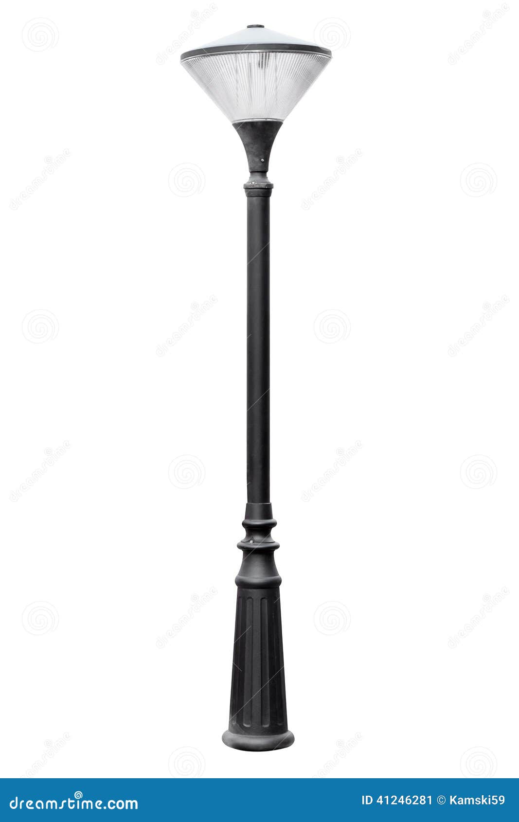 Modern street lantern stock image. Image of fixture, high - 41246281