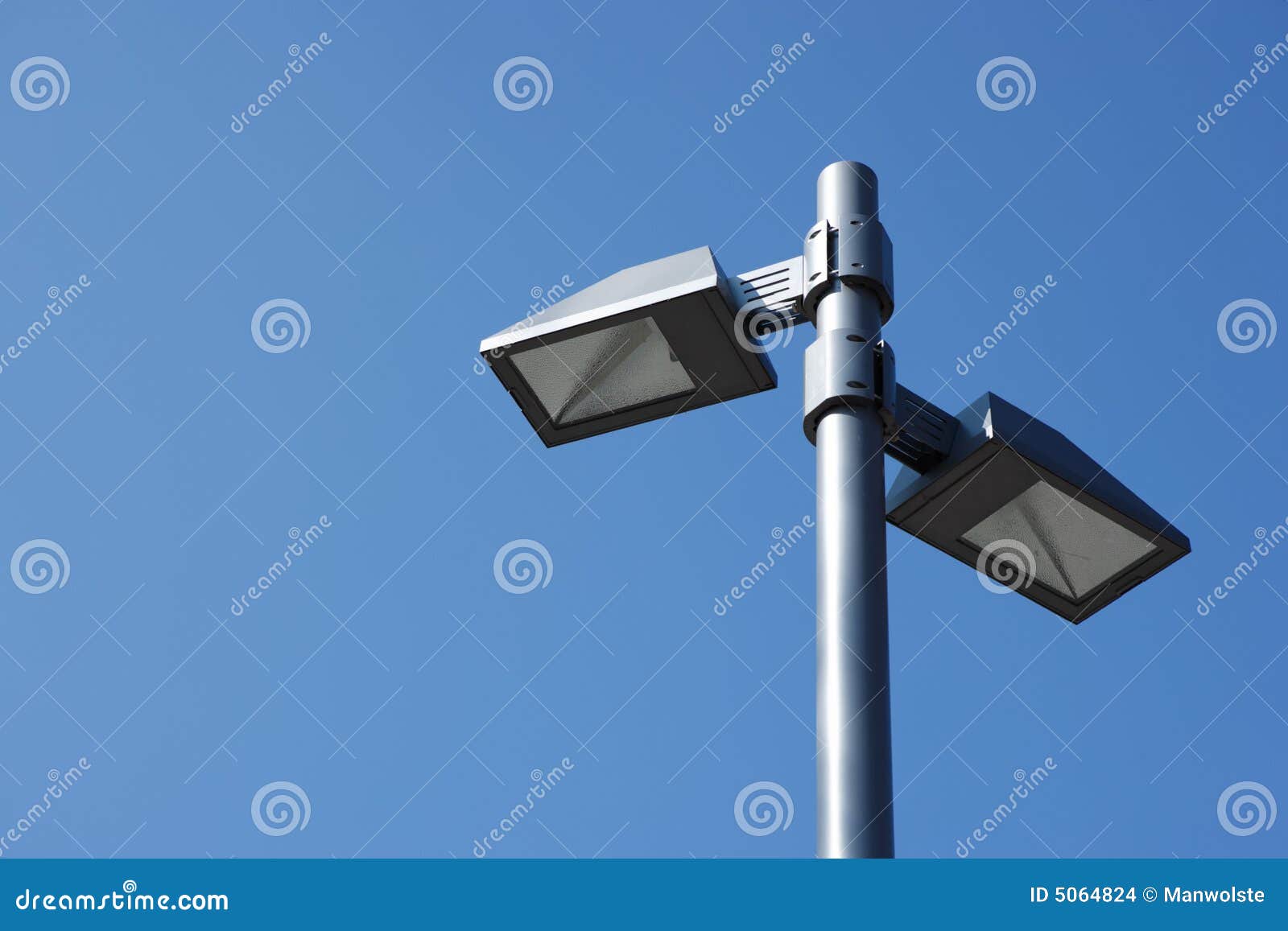 Modern street light stock photo. Image of steel, lighting - 5064824