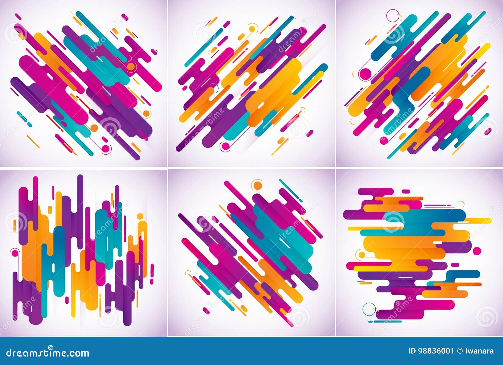 Modern Stripes Abstract Background Stock Vector - Illustration of ...