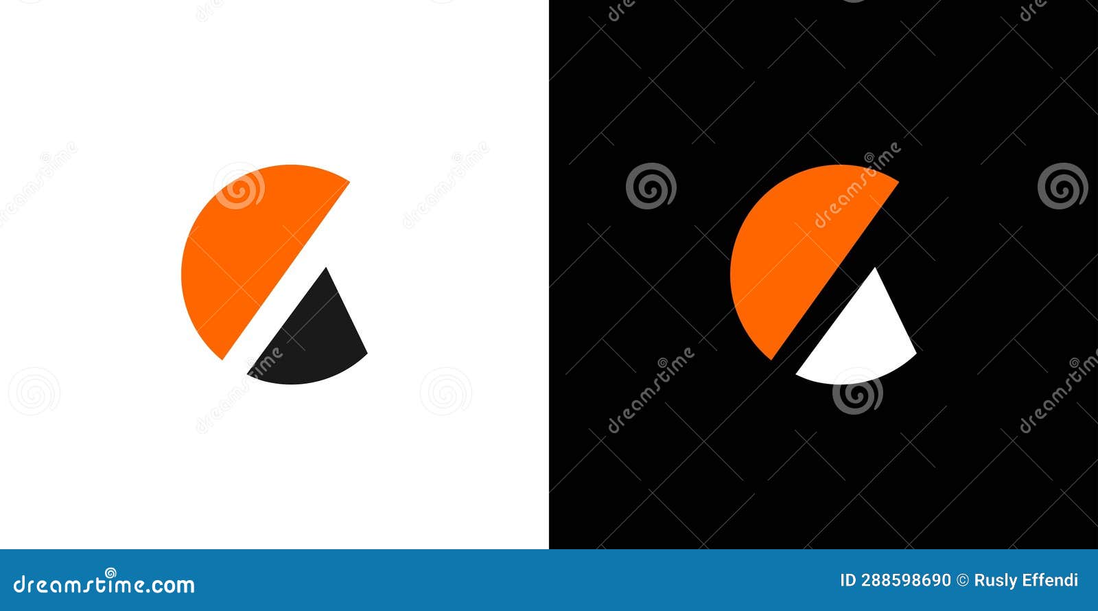 Modern and Unique C Logo Design Stock Illustration - Illustration of ...