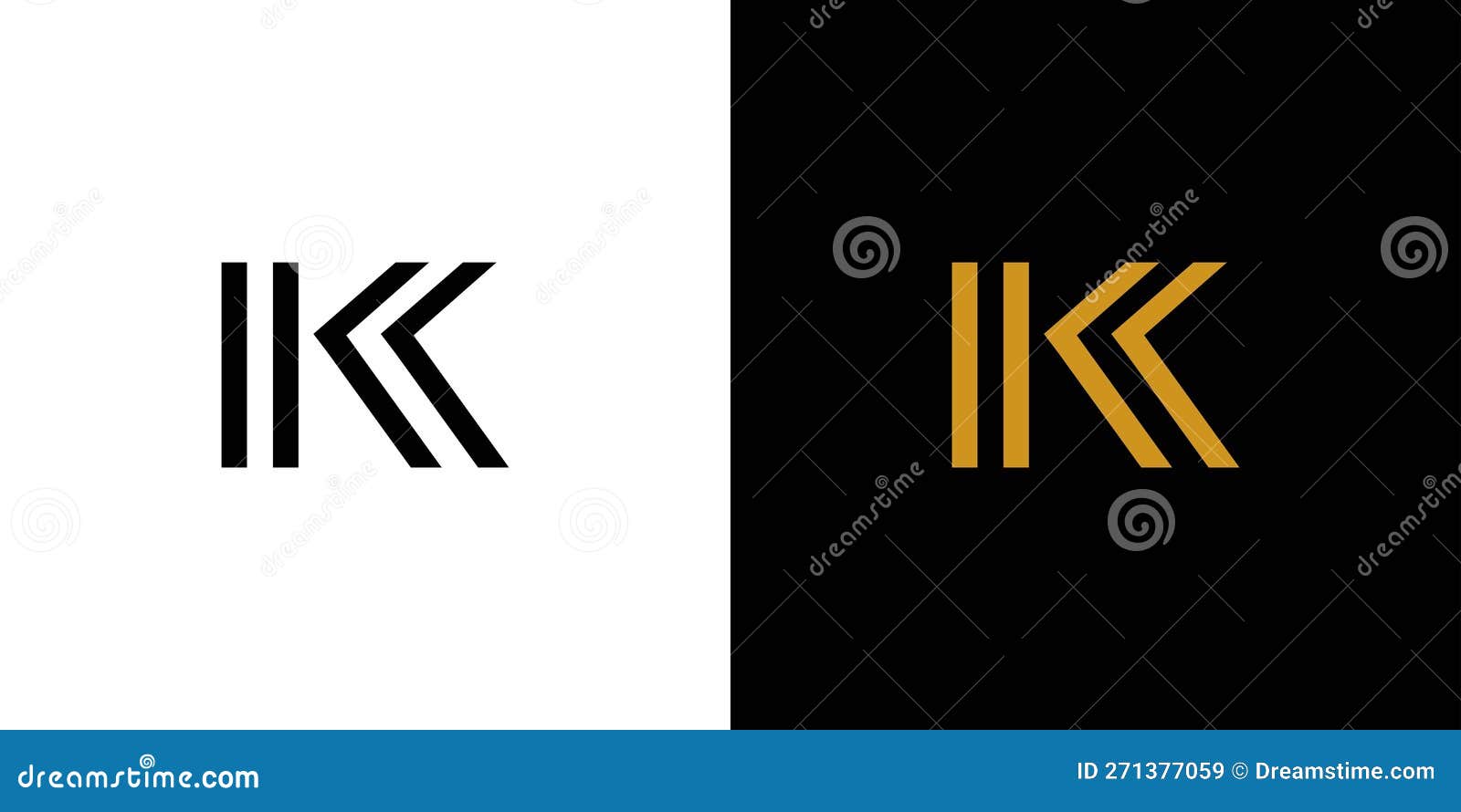 .Modern and Strong K Logo Design Stock Vector - Illustration of concept ...