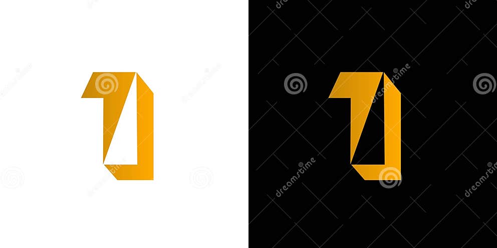 Modern and Strong Number 1 Logo Design Stock Illustration ...