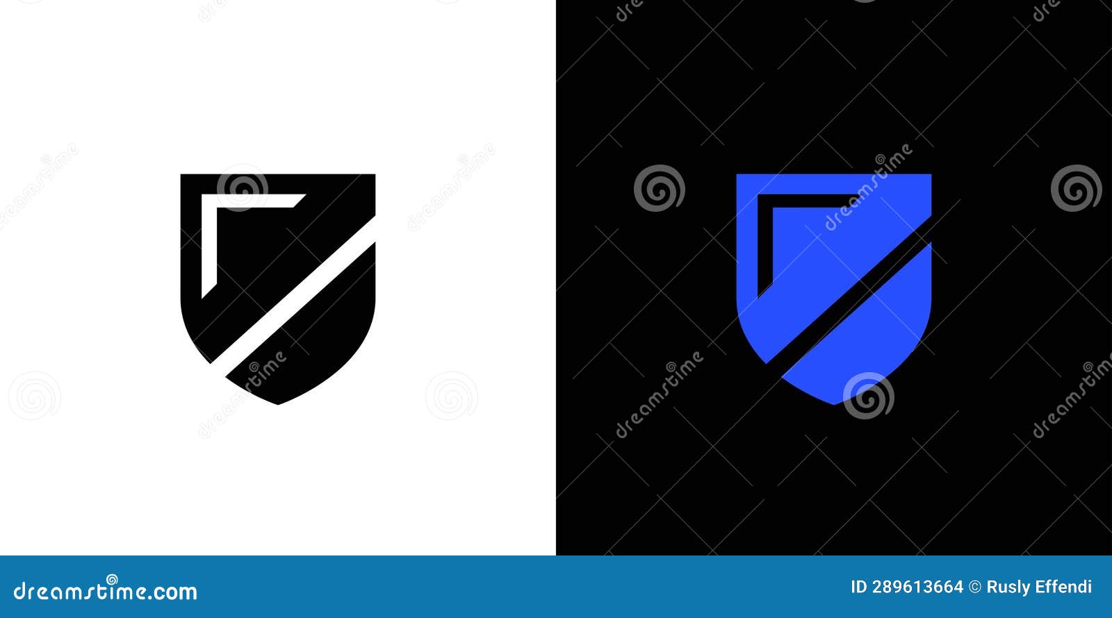 Modern and Strong Secure Logo Design Stock Illustration - Illustration ...