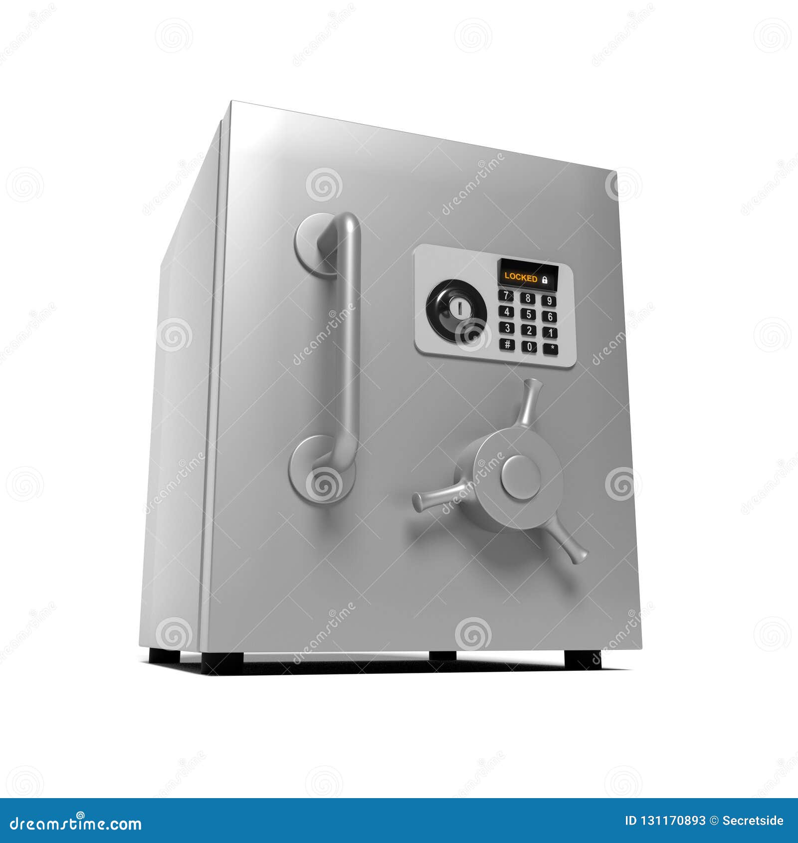 Strongbox With Gold Inside Royalty-Free Stock Photo | CartoonDealer.com ...