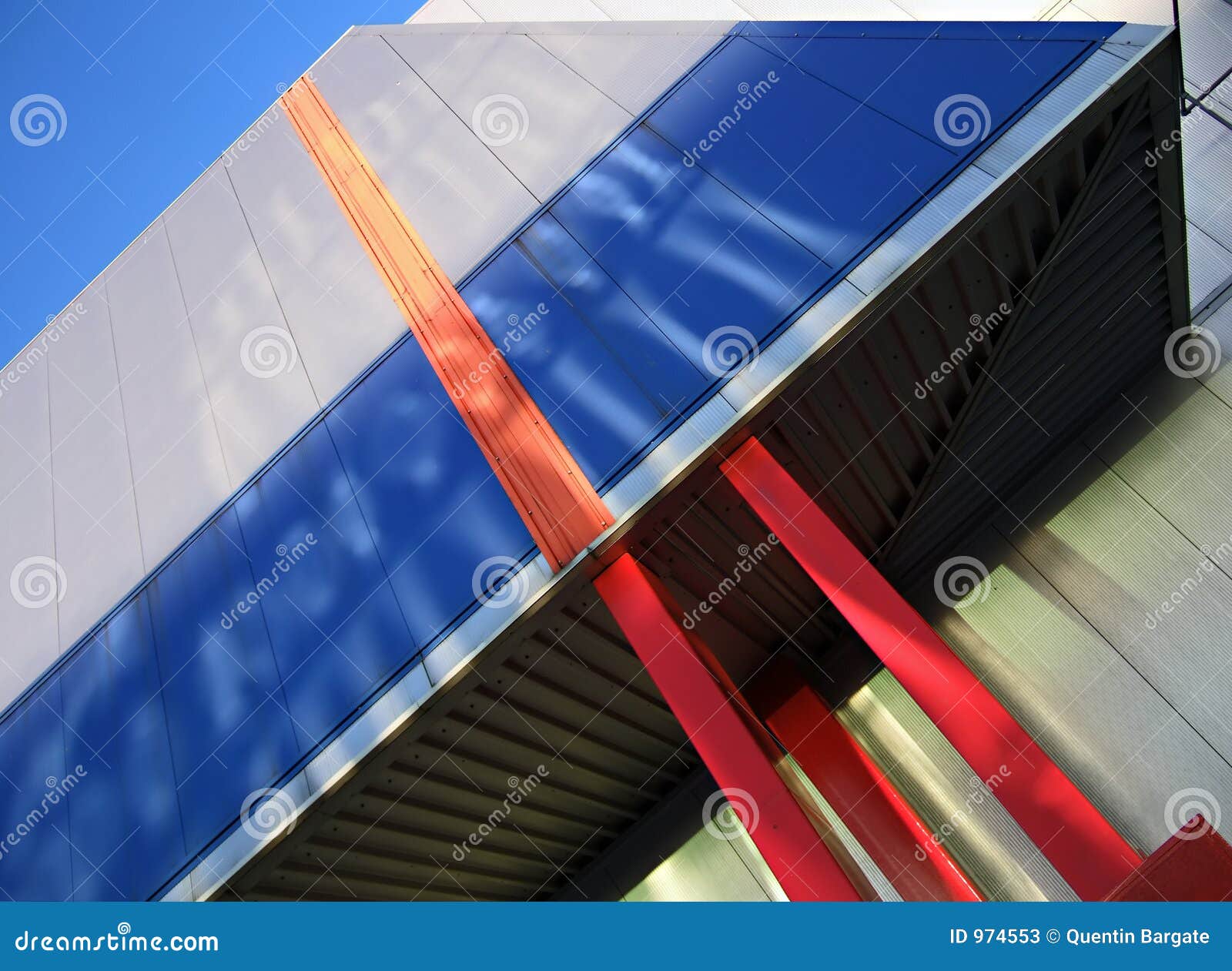 Modern structure abstract stock image. Image of container - 974553