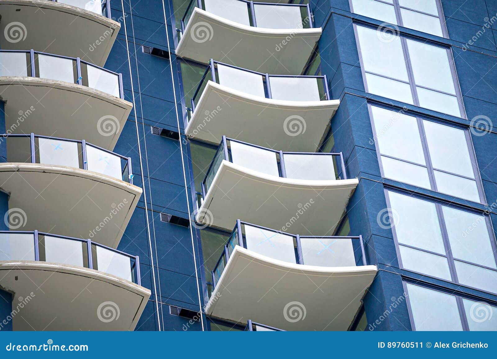 Modern Structure of City Highrise Architectureac Stock Image - Image of ...
