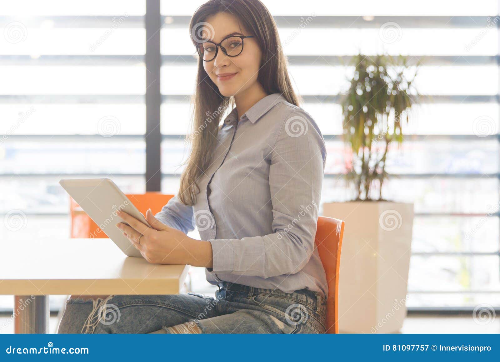 Modern student stock image. Image of female, happiness - 81097757