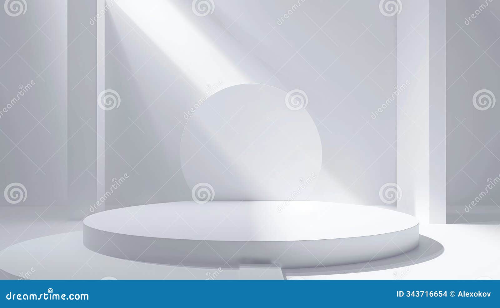 Modern Studio Presentation Background Generative AI Stock Illustration ...