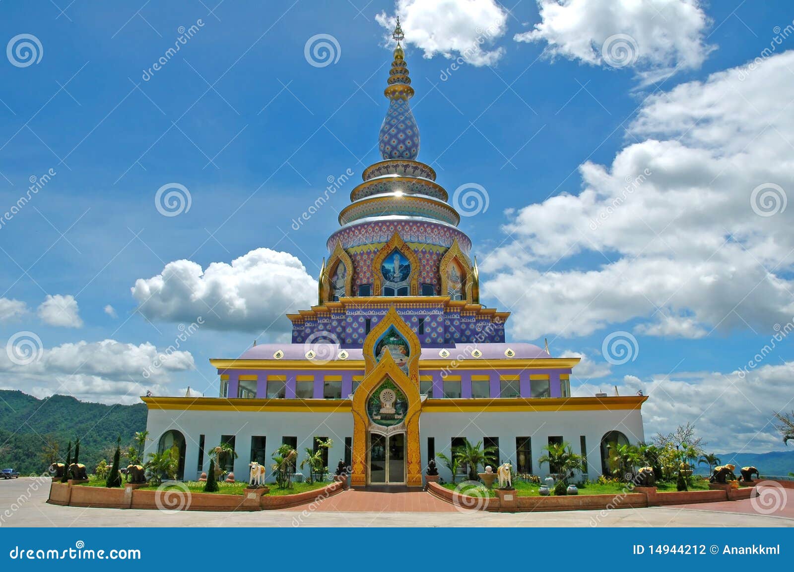 Modern stupa stock photo. Image of siamese, sanctuary - 14944212