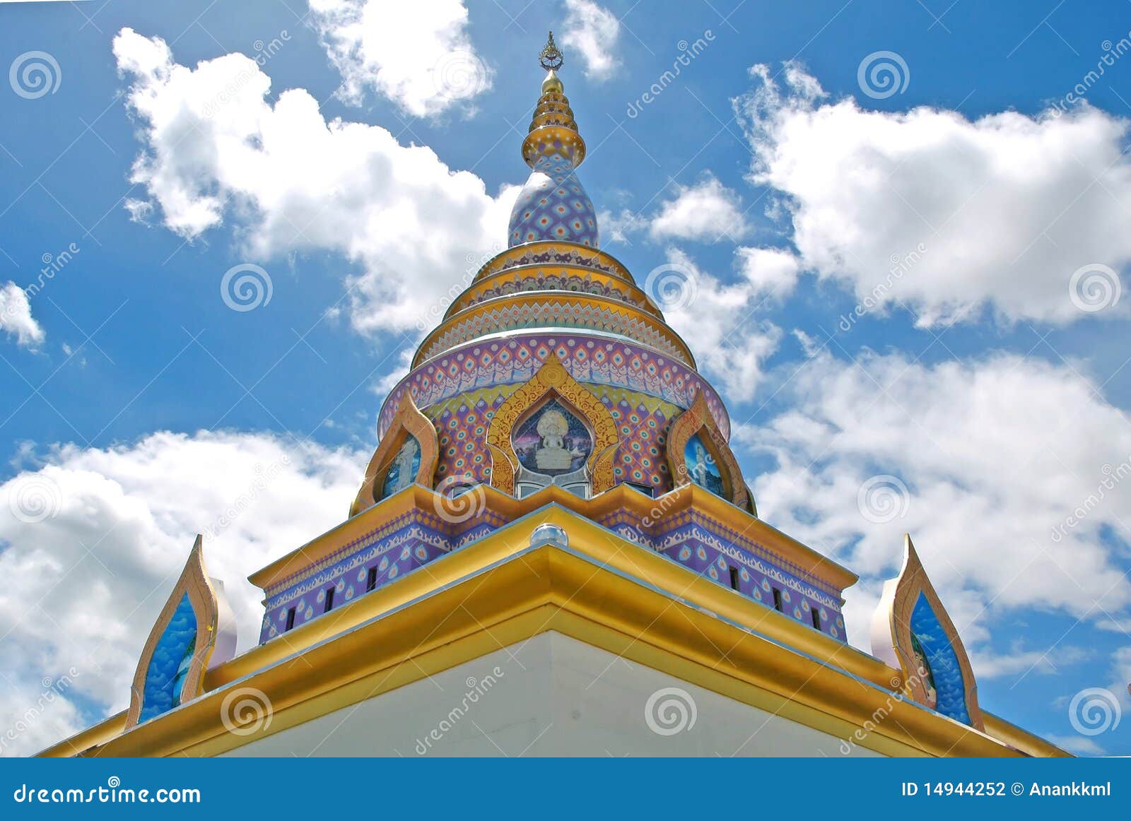 Modern stupa stock photo. Image of asian, ethnic, meditate - 14944252