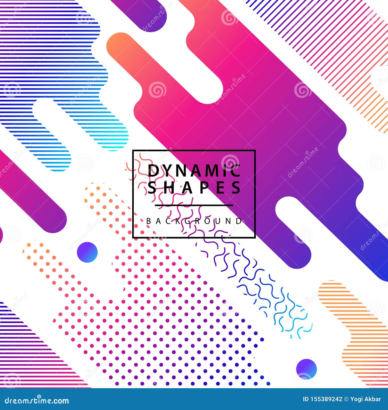 Modern Style Abstract Flat Dynamic Background Template Stock Vector - Illustration of abstract ...