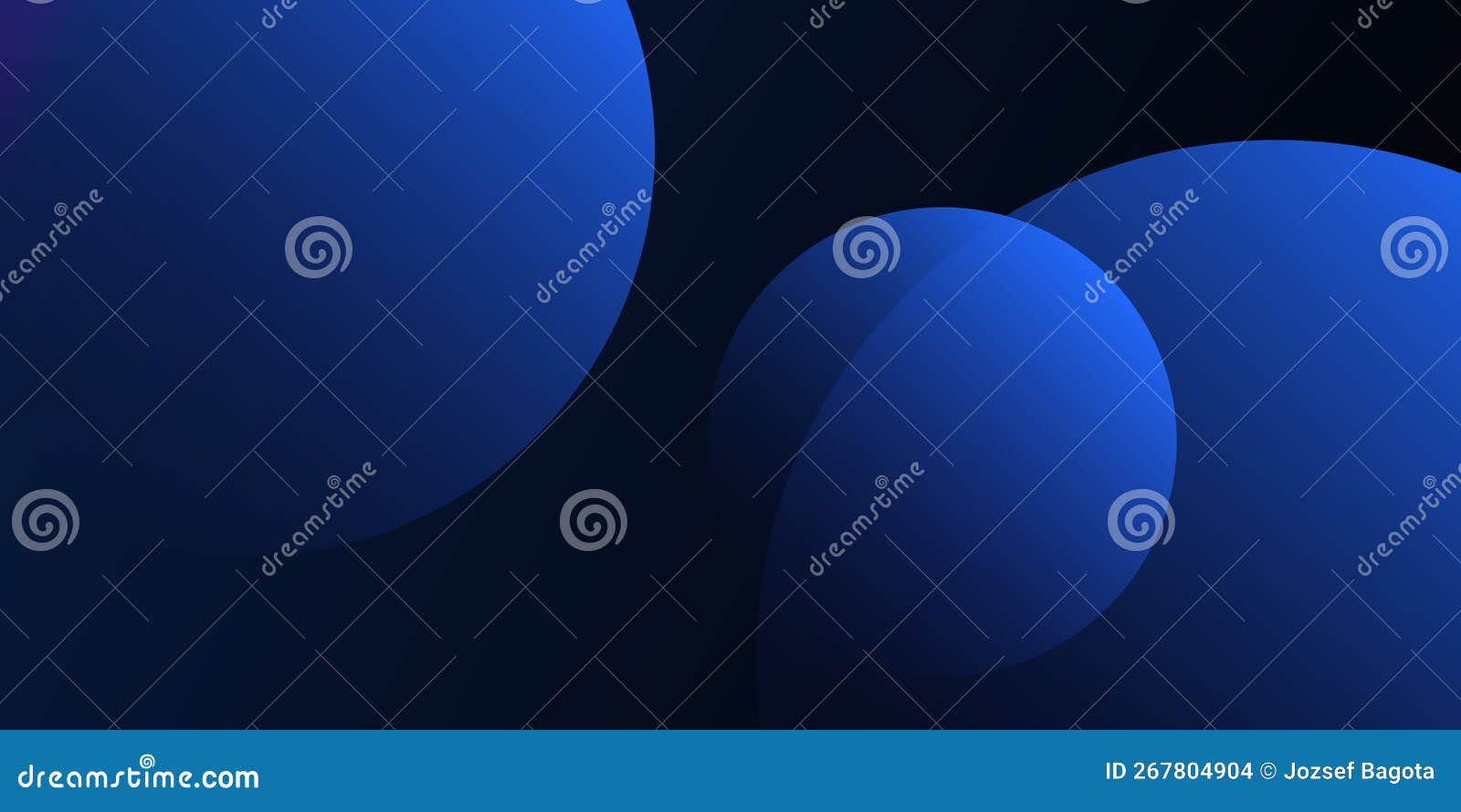 Modern Style Background, Header or Banner Design with Large Blue ...