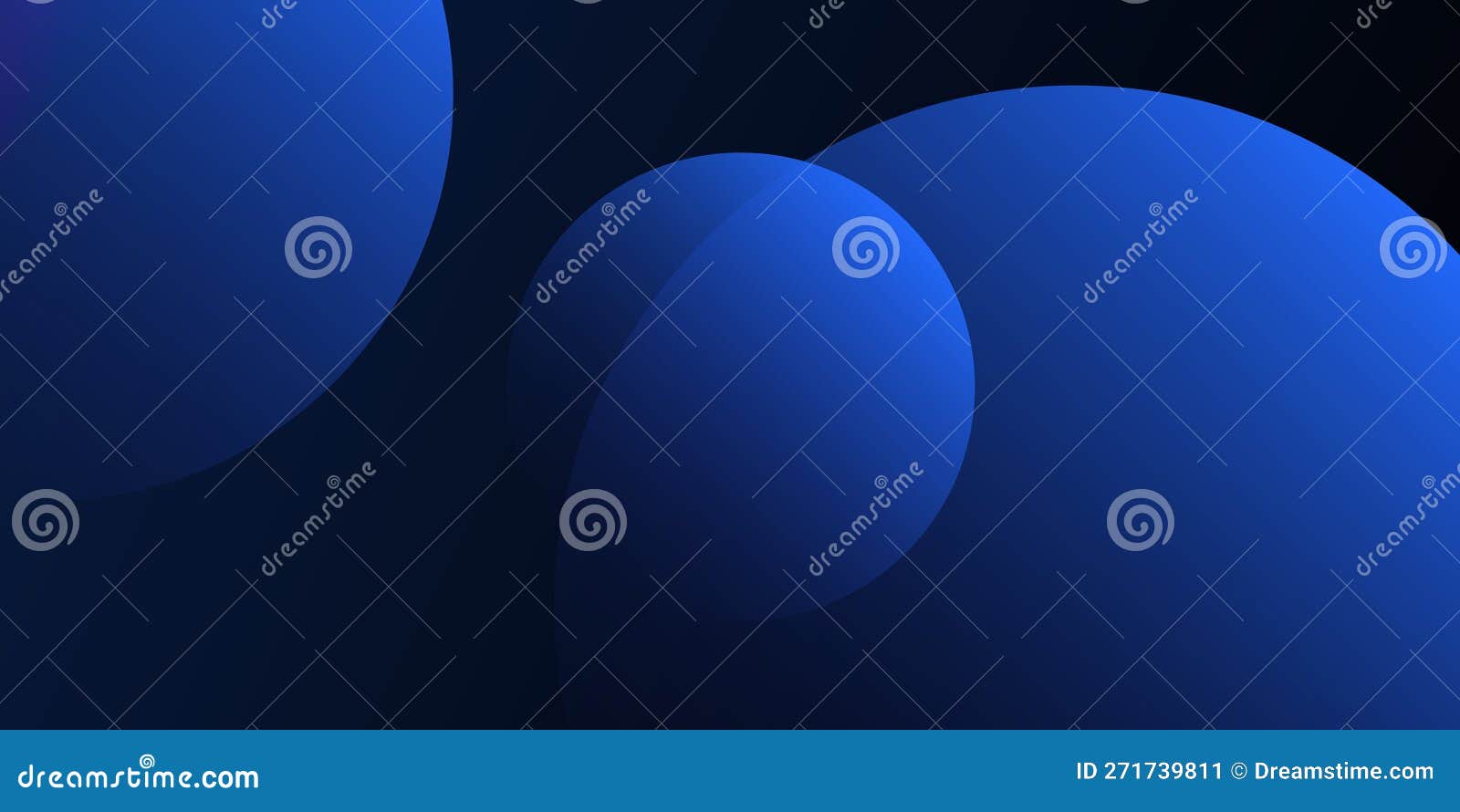 Modern Style Background, Header or Banner Design with Large Blue ...